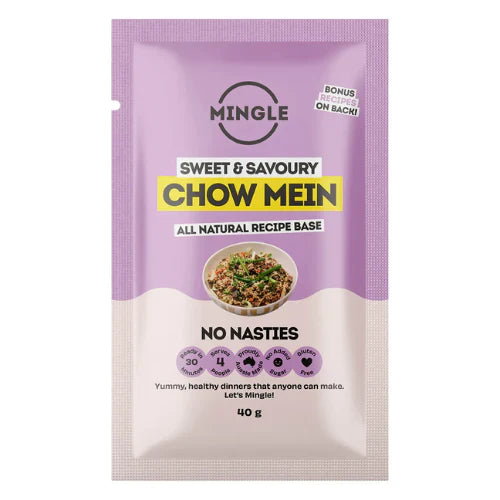 Mingle - Chow Mein All Natural Recipe Base 40g – Rita's Farm Market